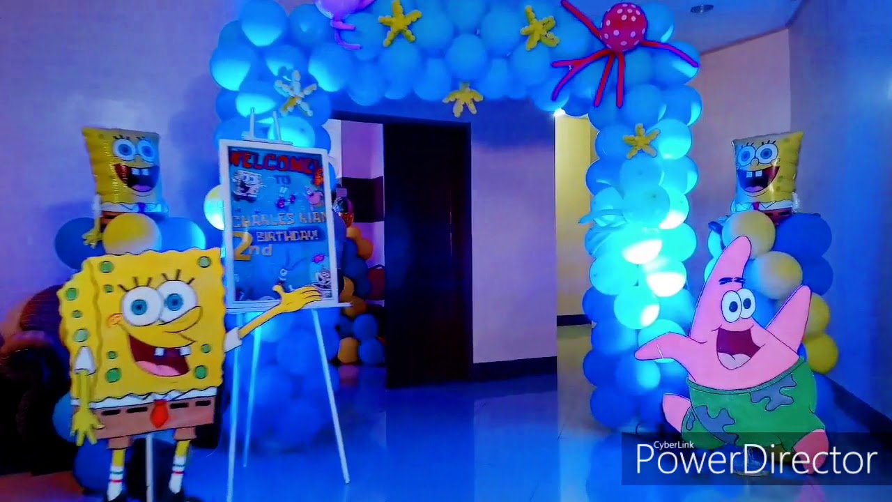 Spongebob Themed Decoration - YouTube