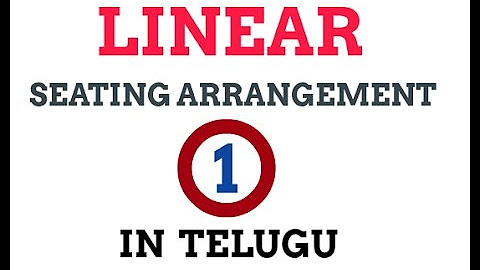 linear seating arrangement - YouTube