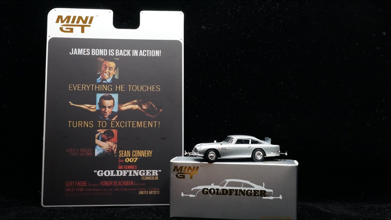 MINI GT 007 James Bond 1/64 Model Car Collection Aston Martin DB5 ...
