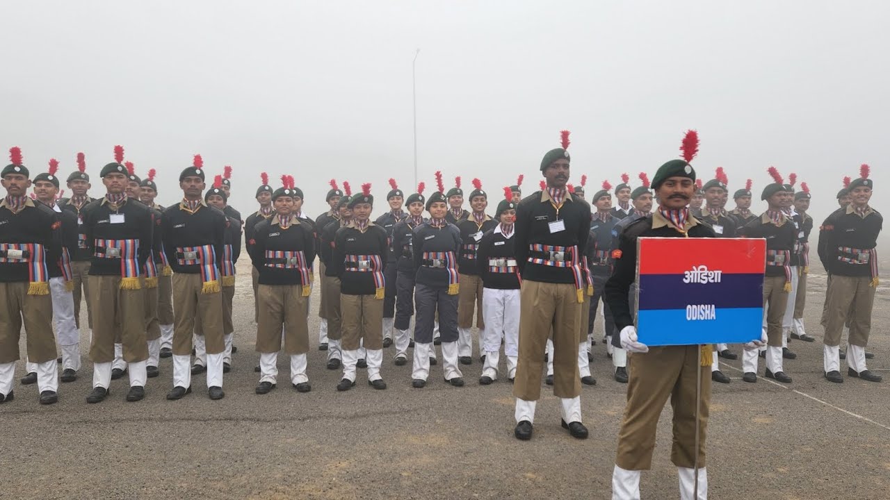 NCC RDC Odisha Contingent Pm rally pratice Vlog 6#2025#rdccamp#kkvlogs# ...