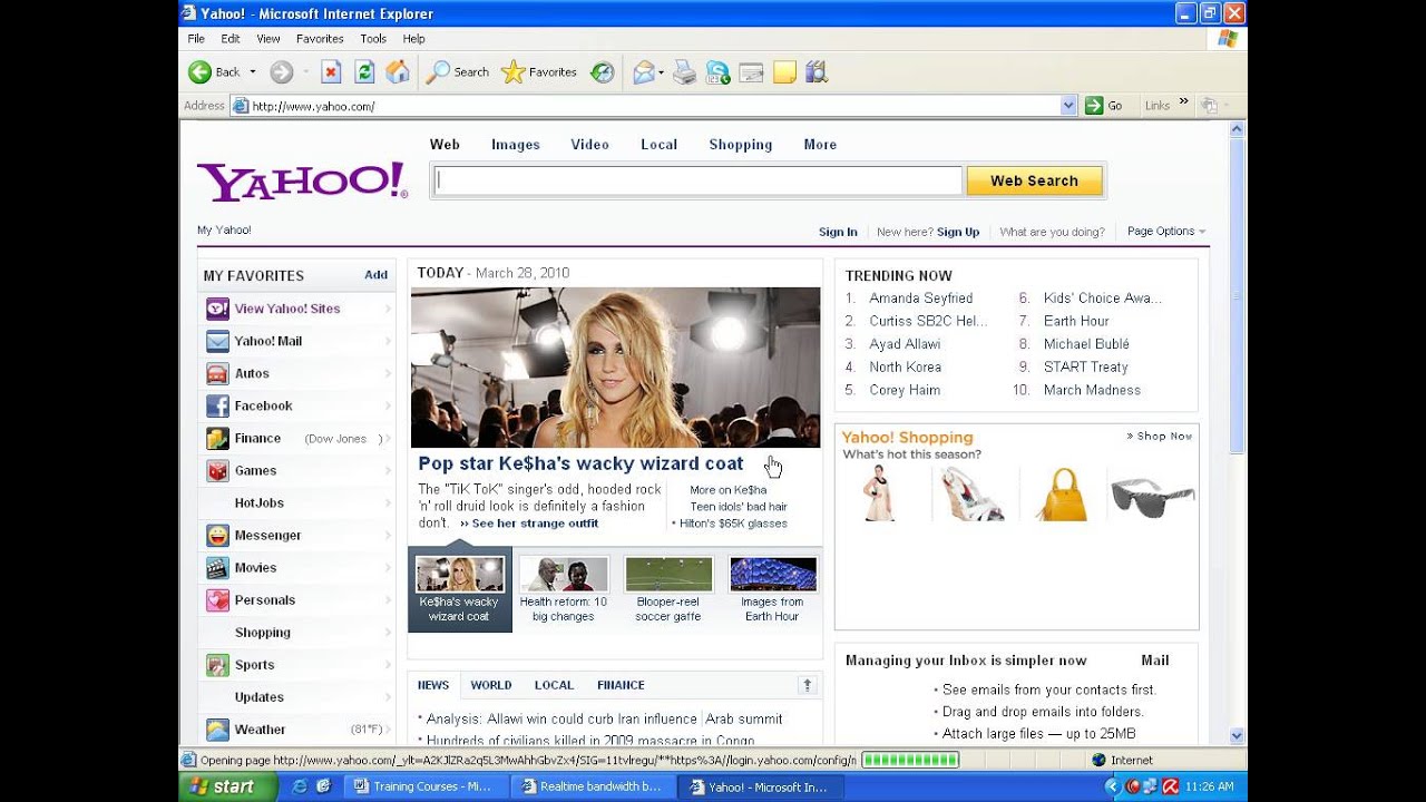 Smoothwall# Monitor Bandwidth - YouTube