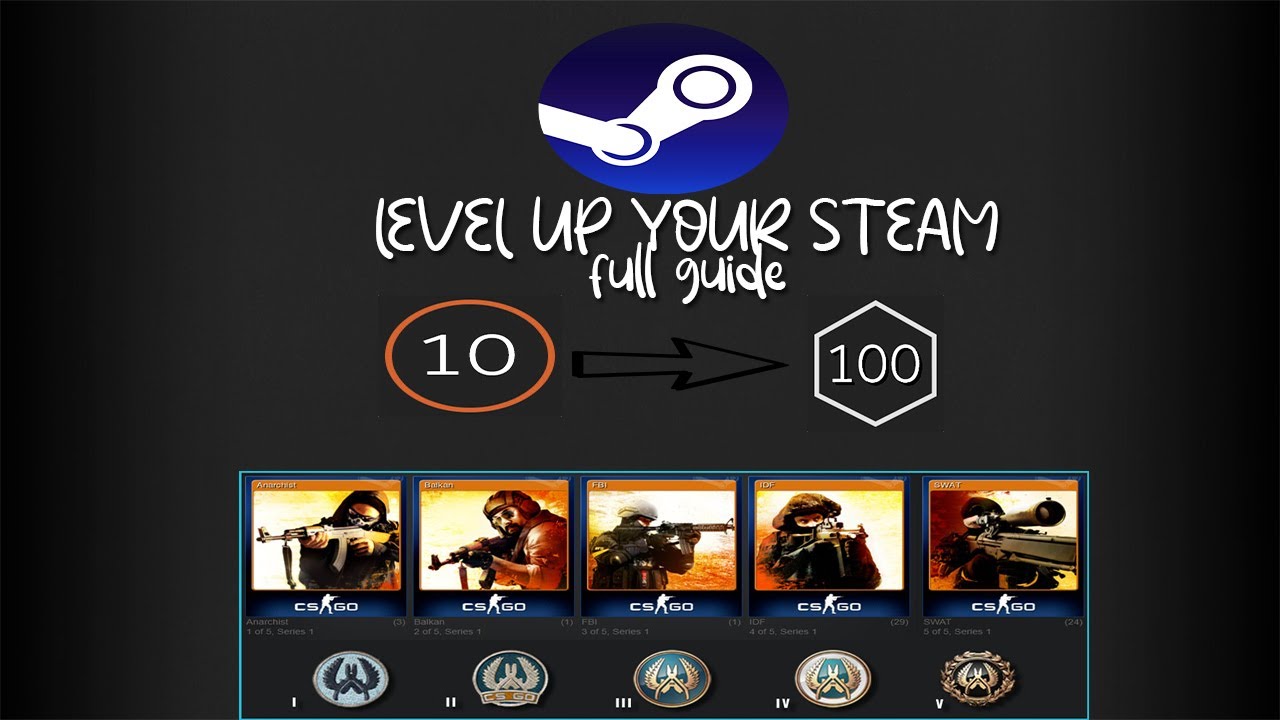 How to Level Up on Steam Full Guide (2023) - YouTube
