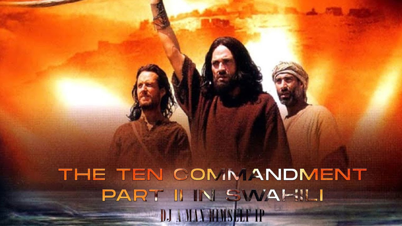 THE TEN COMMANDMENTS MOVIE PART 2(Story of Moses min series ) IN ...