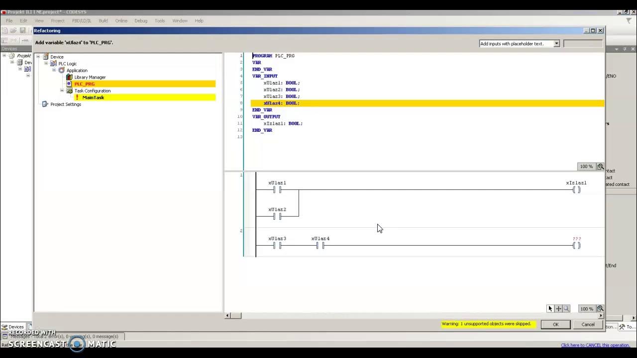 1 Codesys ILI I NE logički sklop - YouTube