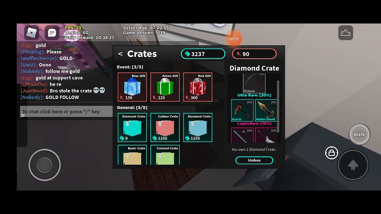 Opening diamond crate for the fIrSt tImE - YouTube