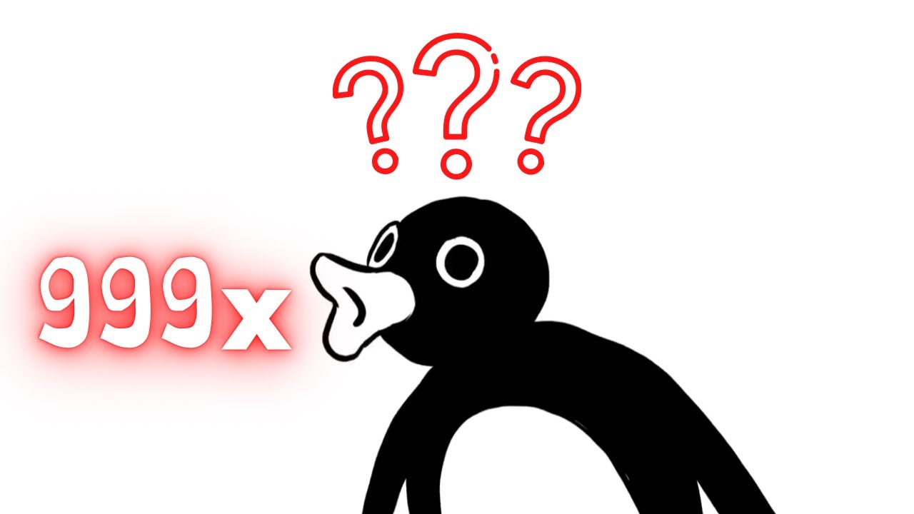 Noot Noot Pingu Speed 999x - CRAZY PINGU - YouTube