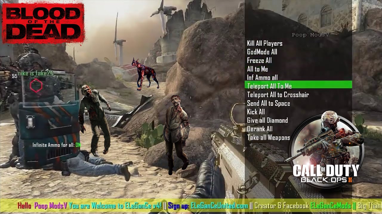 Call Of Duty: Black Ops 2 - Modded Lobby #3 - YouTube