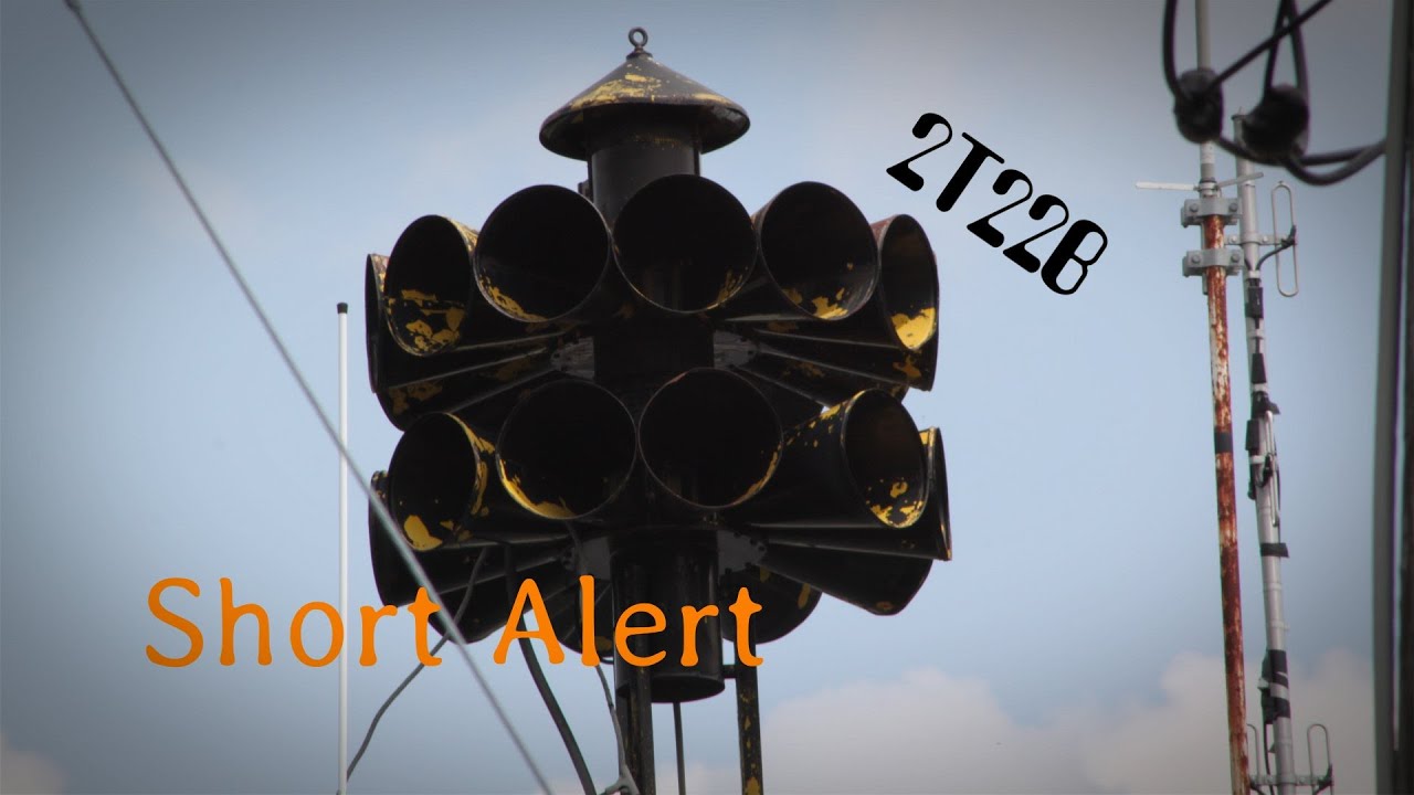 Federal Signal 2T22A Short Alert, Odessa, NY - YouTube