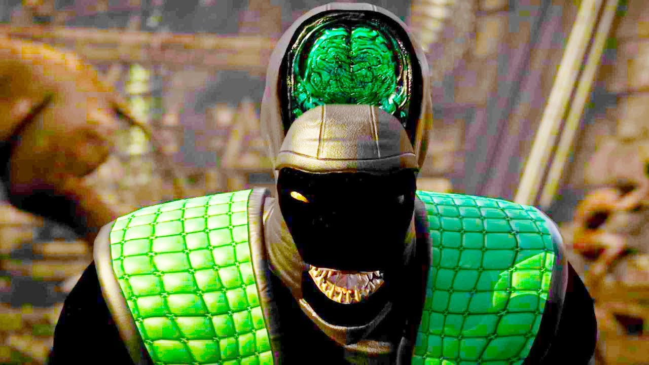 Mortal Kombat 9 Reptile Fatalities