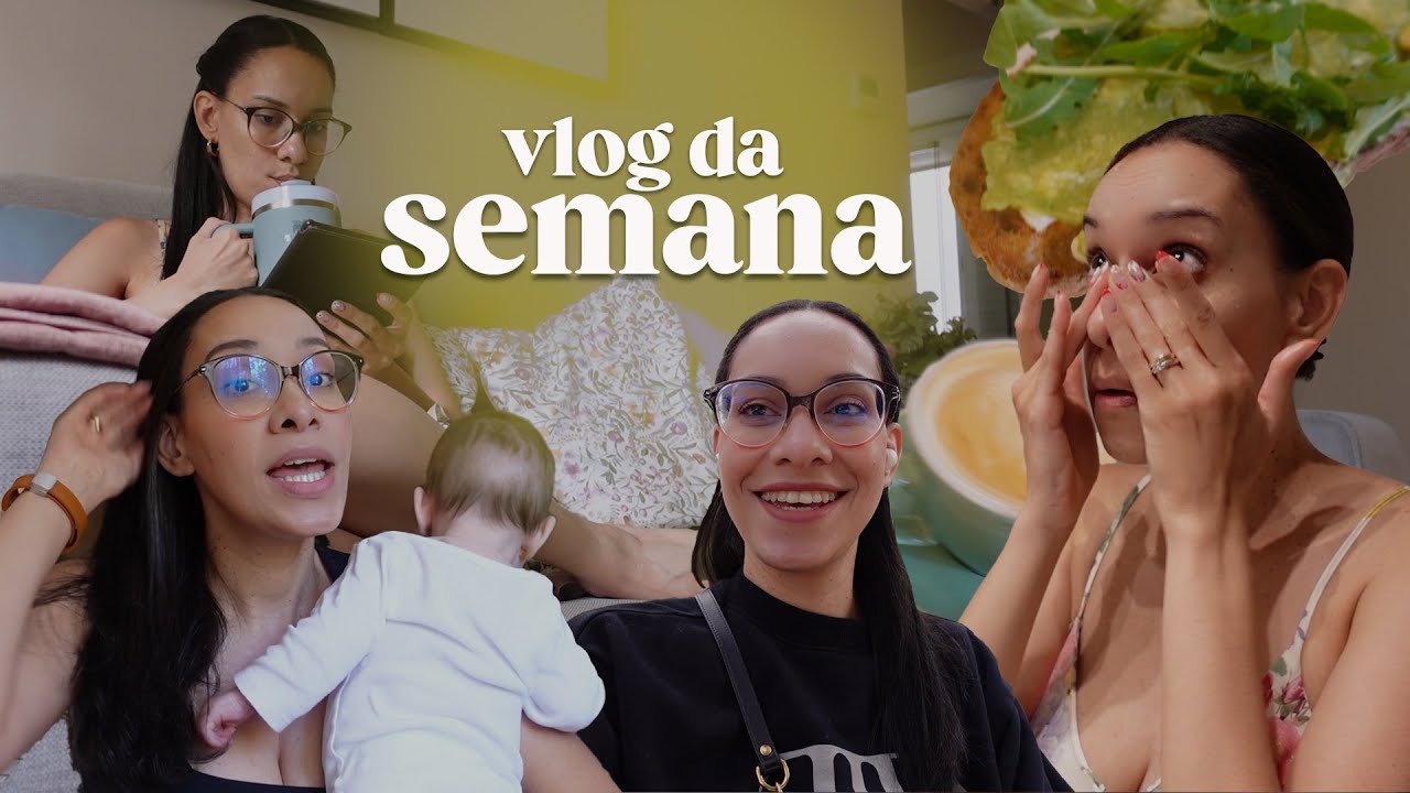 vlog da semana | dias sozinha, conheci um novo café, leitura da vez e desabafos - YouTube