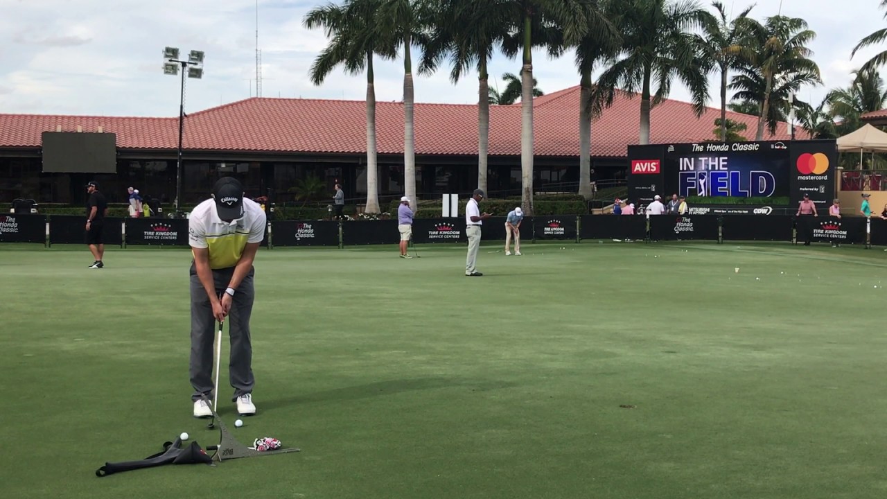 Wesley Bryan Practicing with The Perfect Putter 2017 - YouTube