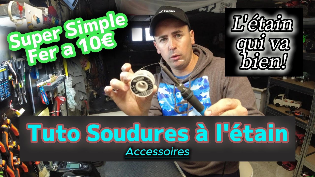 Soudures à L’étain TUTO - Fer à 10€ - Choisis le bon étain - Les ...
