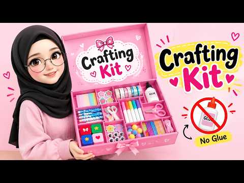 How to Make a DIY Crafting Kit | 5 Homemade Craft Tools (No Glue!)