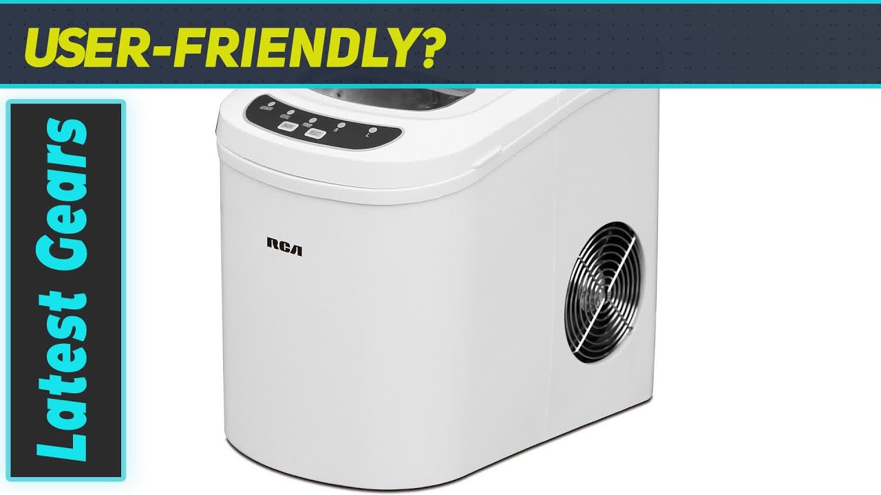 RCA Compact Ice Maker: Enjoy Ice in Minutes! - YouTube