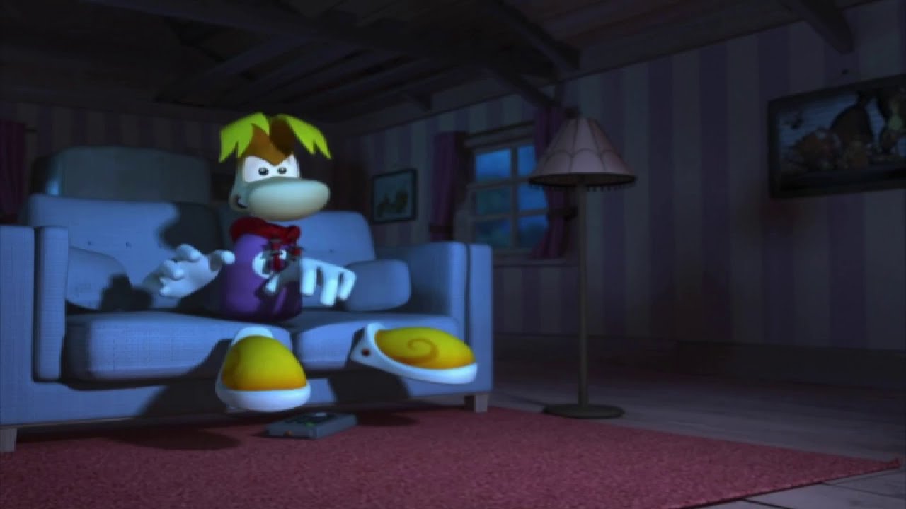 Rayman broke the TV. | Rayman Raving Rabbids: TV Party - Sunday - YouTube