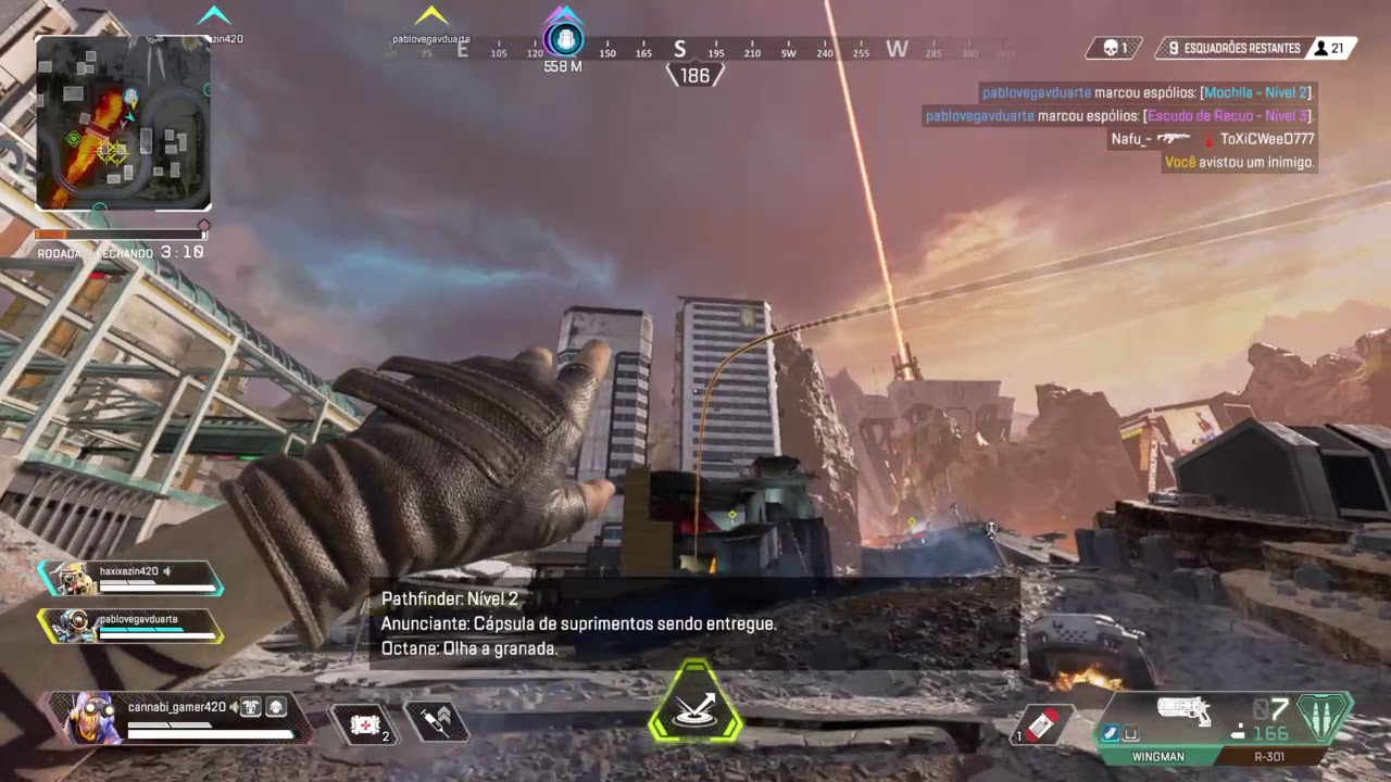 Apex Legends the flying Octane!! - YouTube