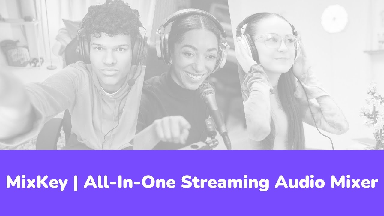 MixKey | All-In-One Streaming Audio Mixer - YouTube