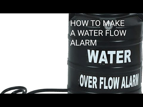 How to make a water flow alarm - YouTube
