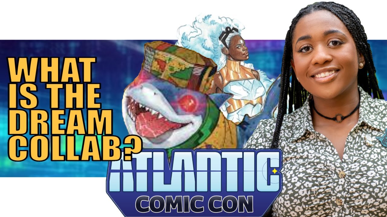 Ryan Oakley Art Work is Opening Doors at Atlantic Comic Con - YouTube