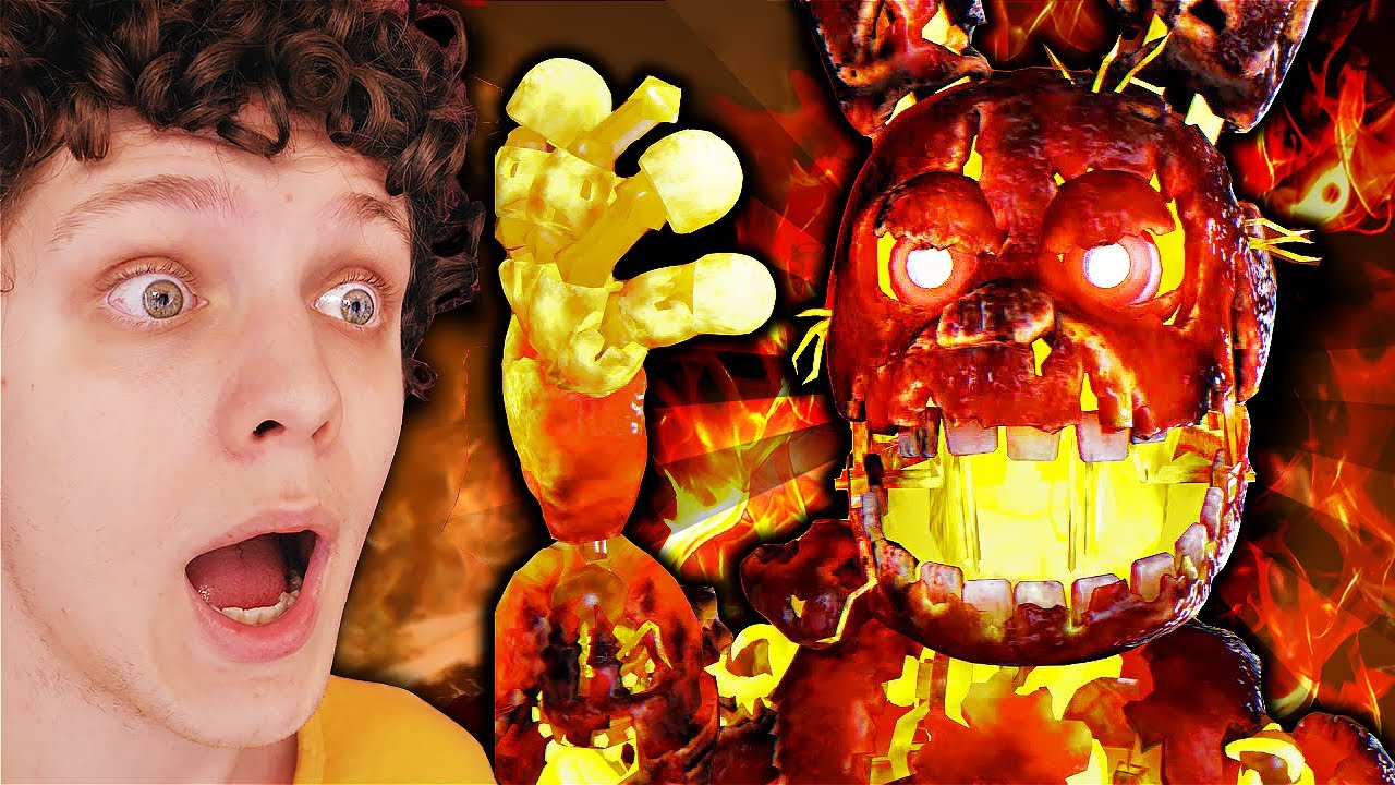 SPRINGTRAP FLAMEJANTE 🔥 *fnaf special delivery * - YouTube