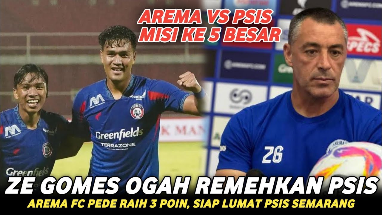 AREMA FC vs PSIS SEMARANG 🔴 3 Poin Target Utama Arema‼️ SINGO EDAN SIAP ...