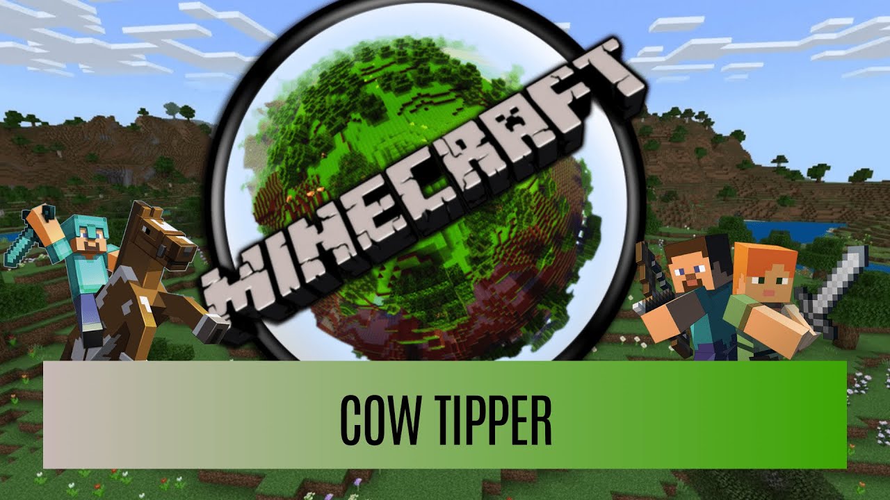 Minecraft - Cow Tipper - Trophy/Achievement [ENG] - YouTube