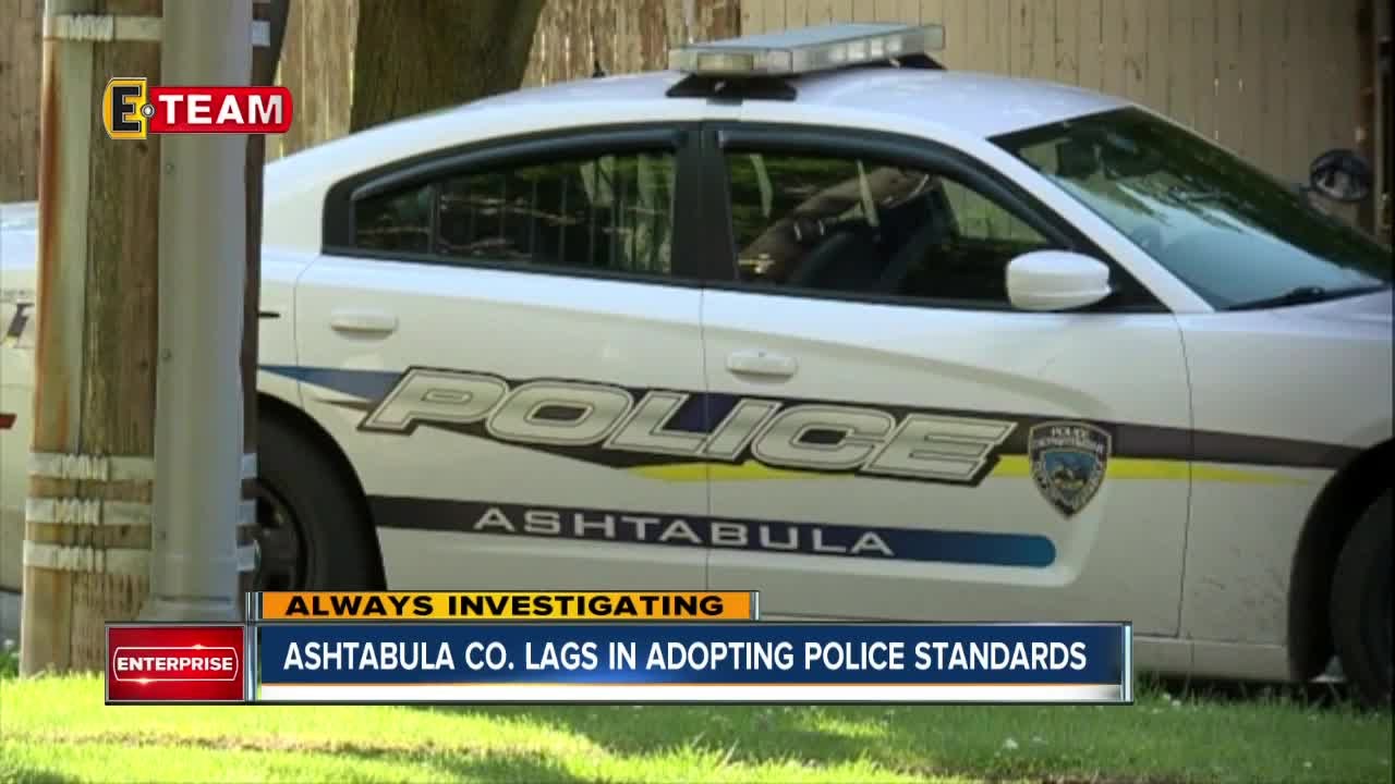 Ashtabula Co. lags behind in adopting statewide police standards - YouTube