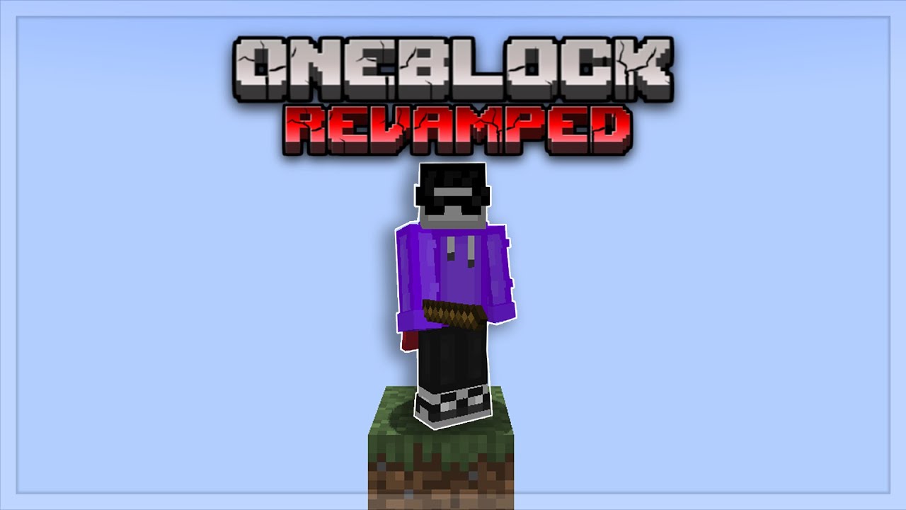 the minecraft one block experience - YouTube