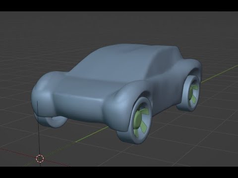Blender Random Car Design Part 2 - YouTube