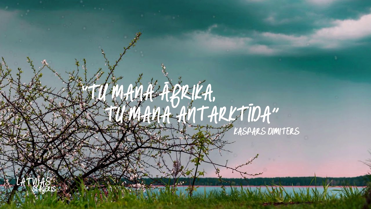 Tu mana āfrika, tu mana antarktīda | Kaspars Dimiters - YouTube