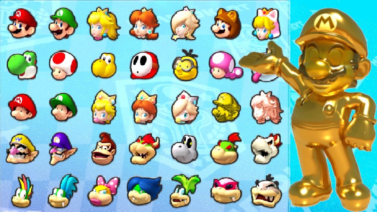 Gold Mario - The Final Mario Kart Tour Character - YouTube