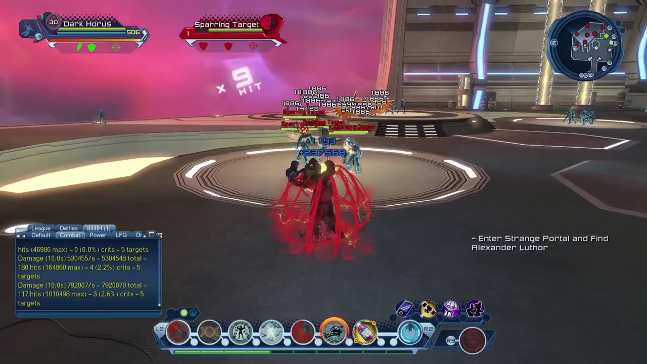 DCUO:Troll Group Shield Spam Build - YouTube