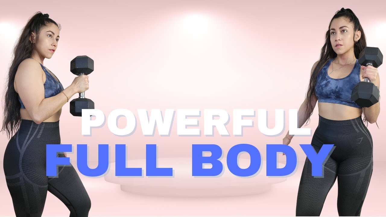 POWERFUL Full Body Conditioning | No repeat - Fat Burn & Toning Workout ...