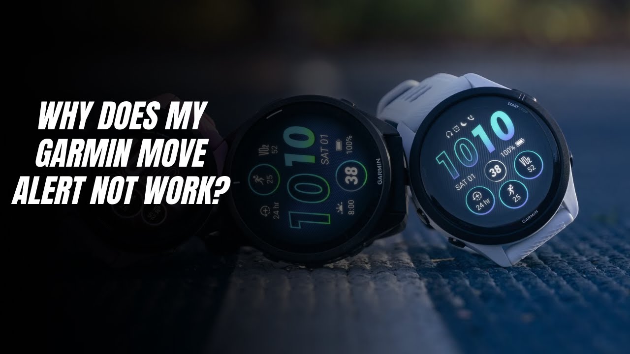 Why does my Garmin move alert not work? - YouTube
