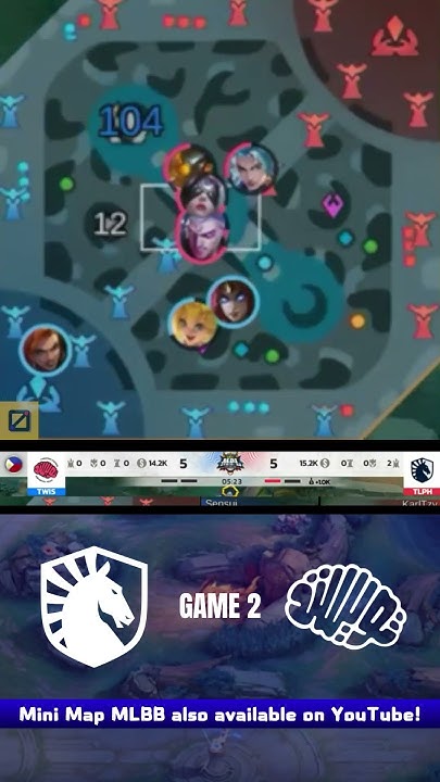 [Mini Map] TLPH vs TWIS - Game 2 - Week 1 Day 3 - Regular Season - MPL PH S15 - YouTube