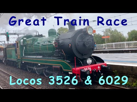 Australia - Sydney's Great Steam Train Race, 2018 - YouTube