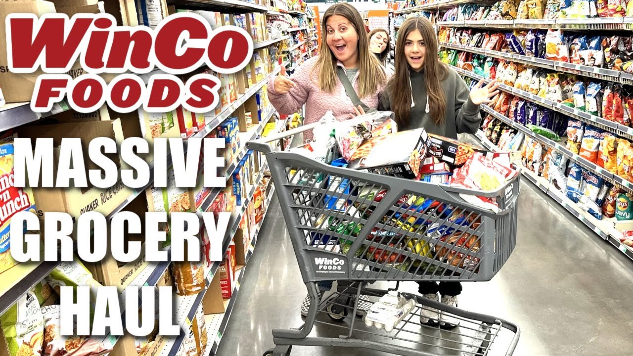 MASSIVE WINCO FOODS GROCERY HAUL | SPENDING $400 ON GROCERIES FOR OUR ...