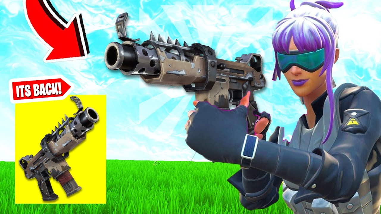 The TAC SMG is BACK in Fortnite - YouTube