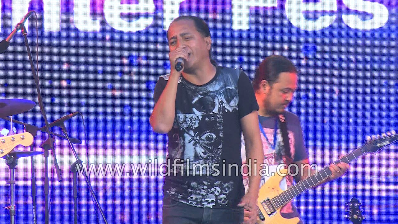 Christmas songs in remix perform by Mizo band at Music Festival 2017 ...