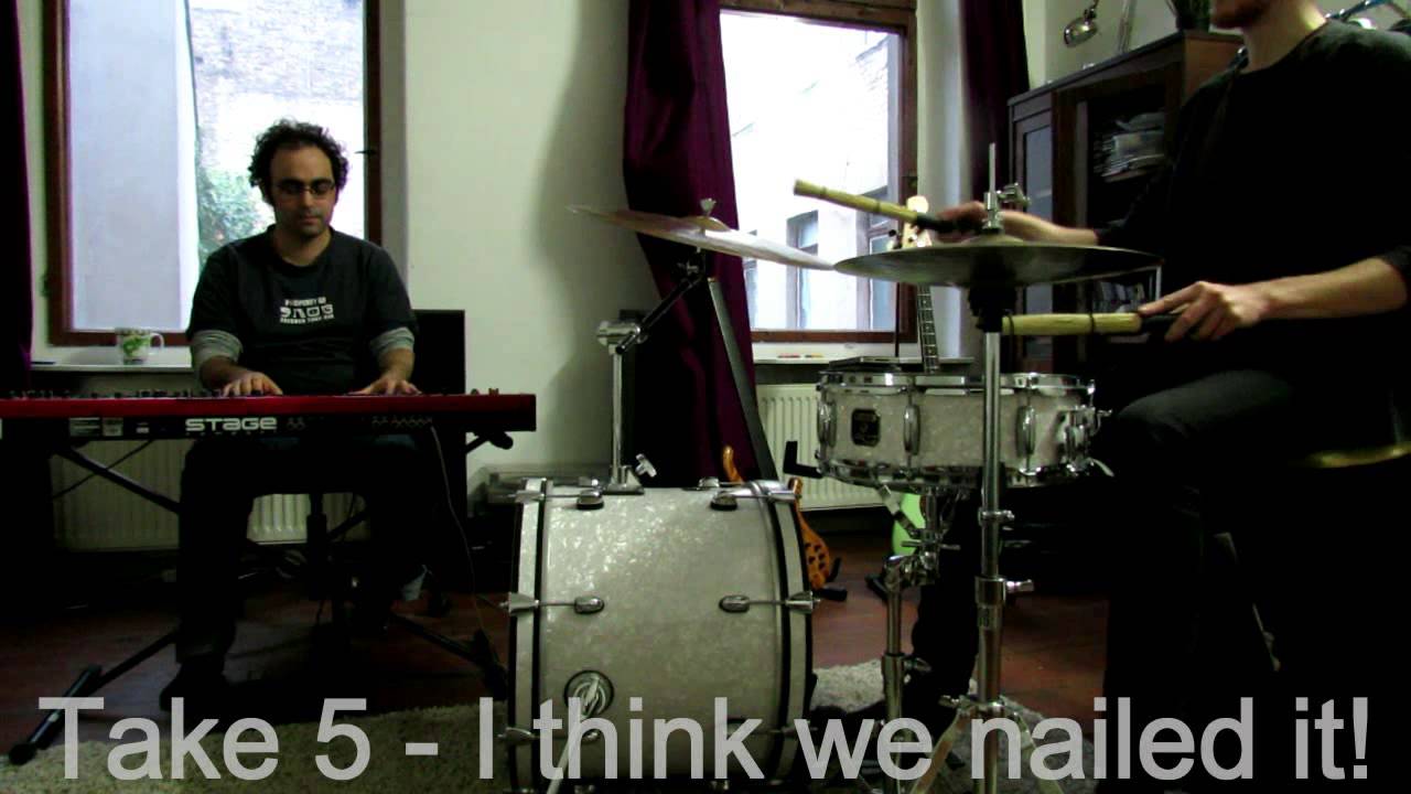 Practicing with the Polyrhythms app - 2 against 5 in 7/4 - YouTube