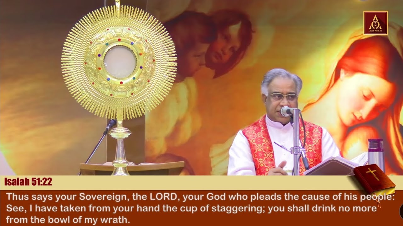 Today's promise word on 20/01/25-god take up the cup of our sins | @LogosVoiceTv - YouTube