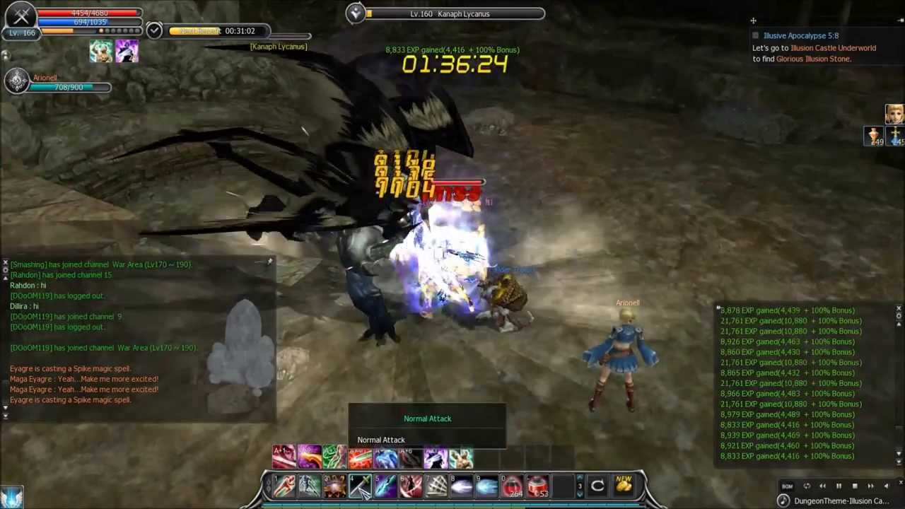 Blader lvl 166 ic1 run (cabal online) - YouTube