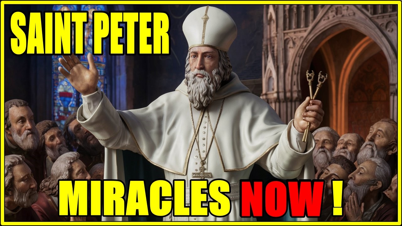 🙌 PRAYER TO SAINT PETER - RECEIVE IMMEDIATE MIRACLES ! - YouTube