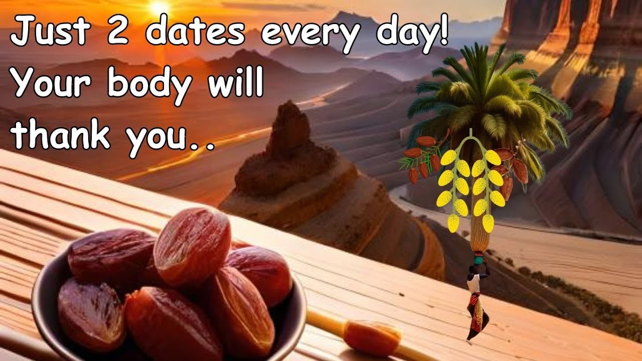Just 2 Dates Fruits Every Day! Your Body Will Thank You! Incredible ...
