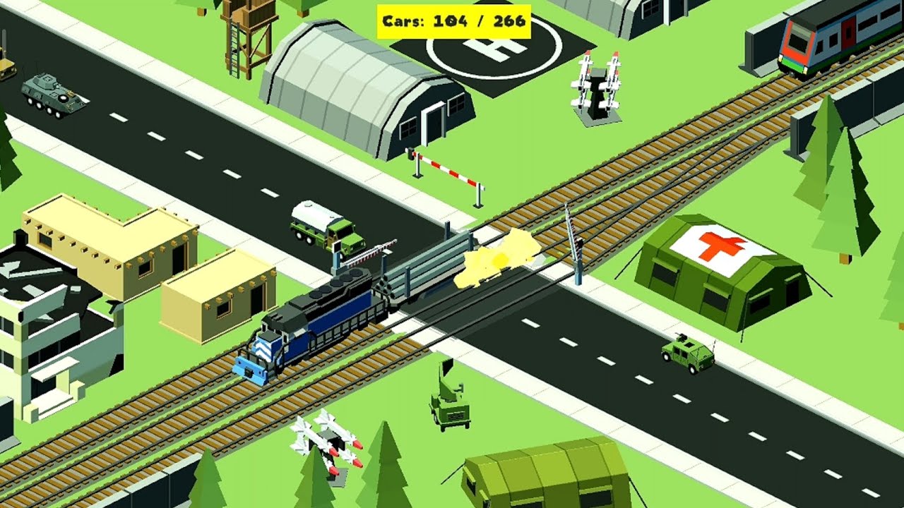 Railroad Crossing Pro - Level Crossing - Railway Crossing - Train Game ...