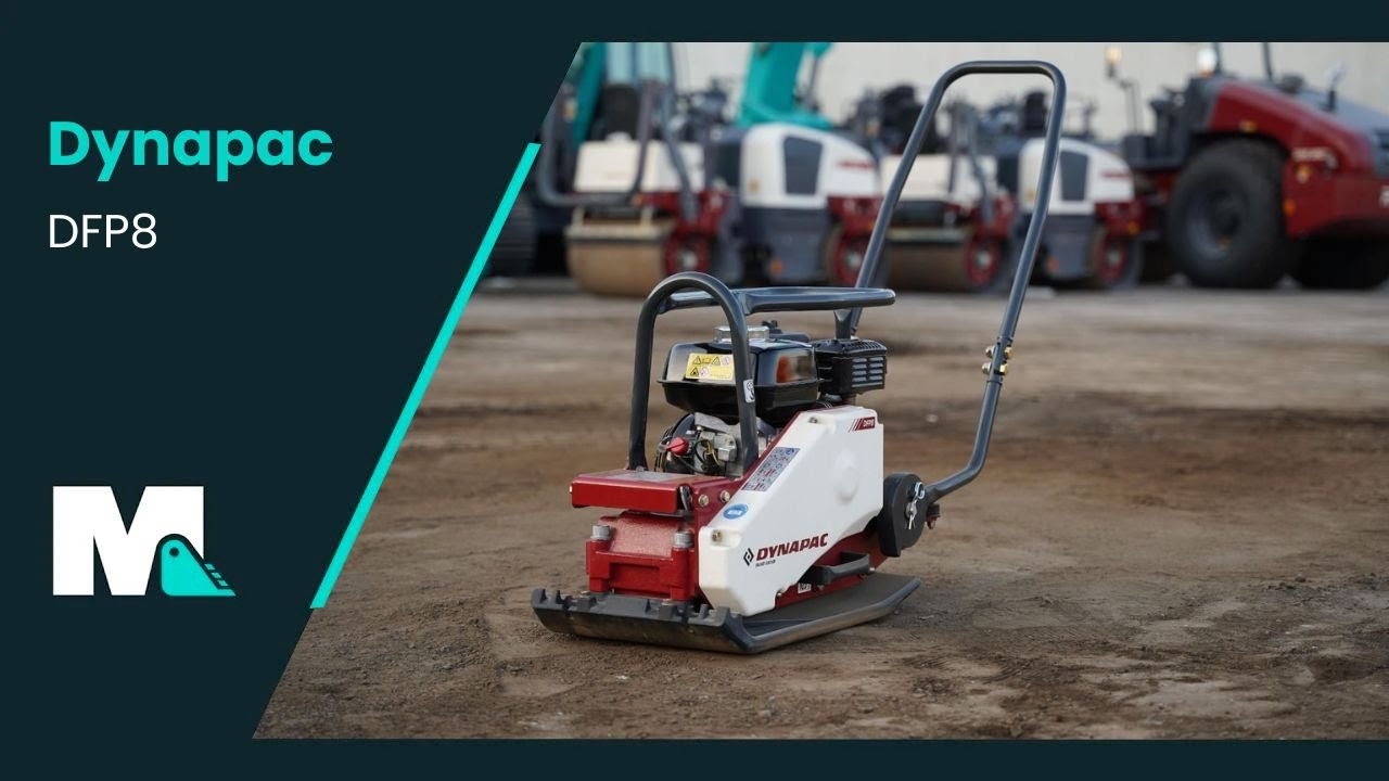 Dynapac DFP8 Forward Plate Compactor - YouTube