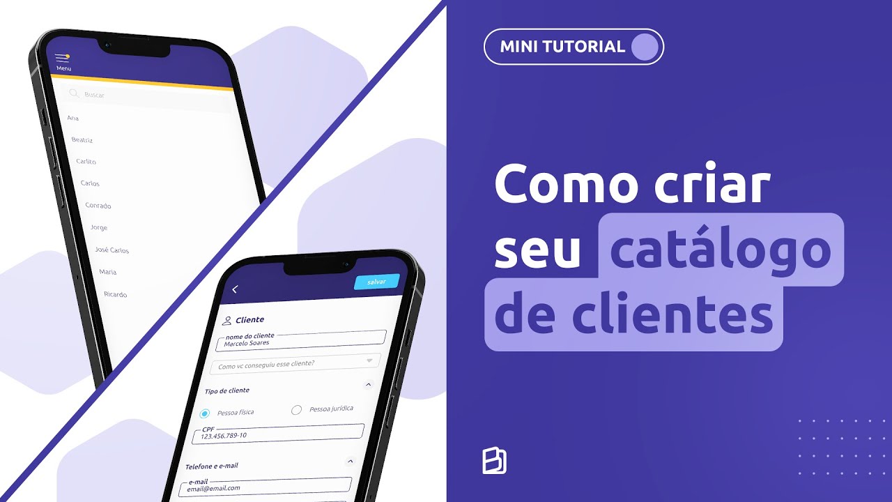 Como CRIAR SEU CATÁLOGO DE CLIENTES usando a Agenda Boa - YouTube