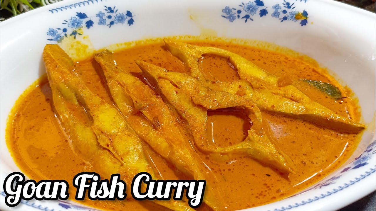 How to make Goan Fish Curry | Pomfret Fish Curry | fish curry recipe ...