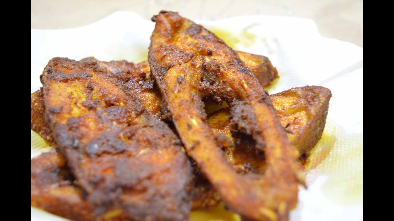 vavval meen varuval | vavval fish fry | Pomfret Fish Fry - YouTube