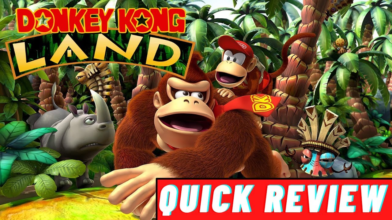 Donkey Kong Land (Game Boy) | Quick Review - YouTube